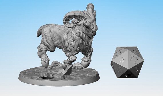 GIANT RAM A Dungeons and Dragons Dnd Pathfinder | Etsy