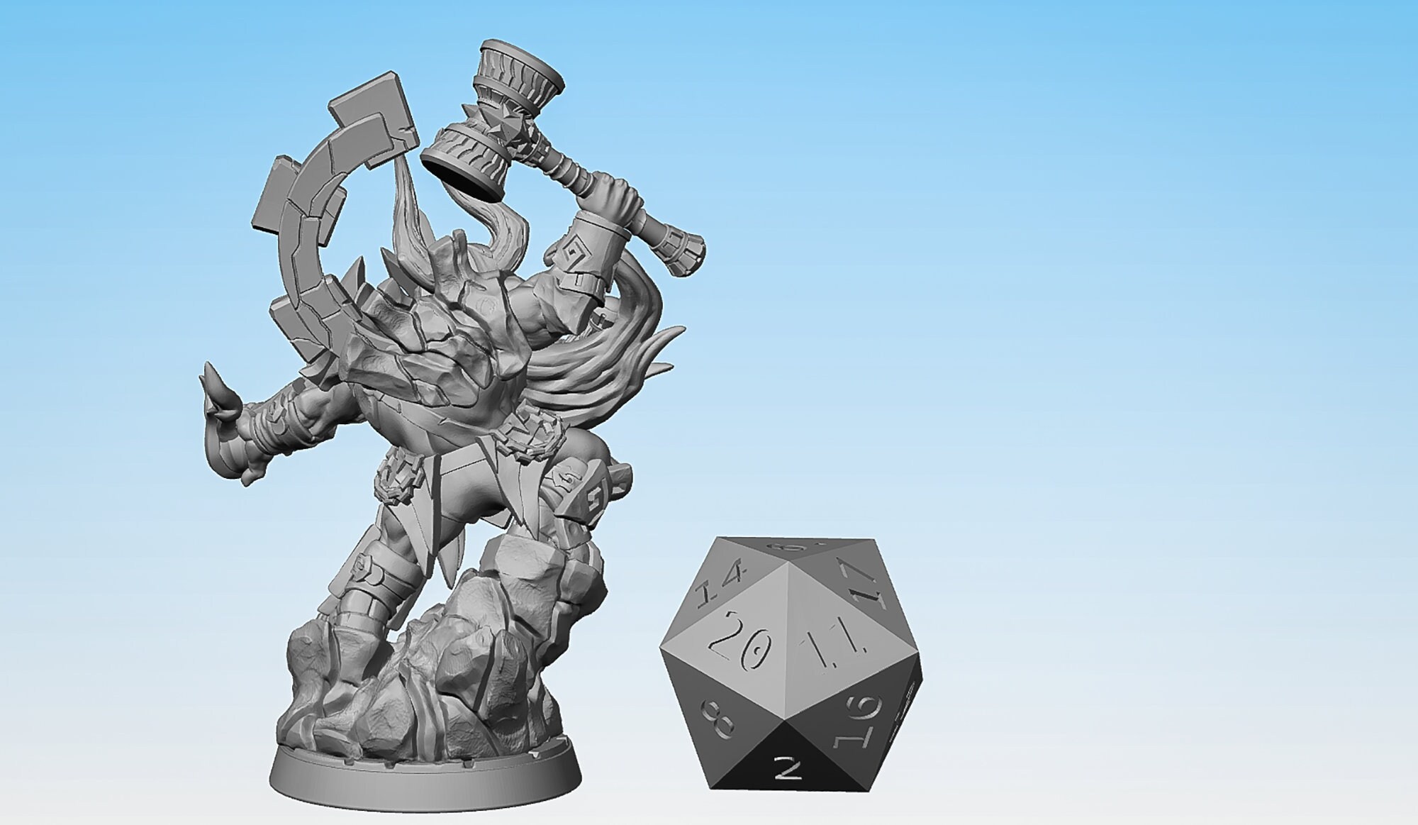 DWARF WARRIOR runakk Forgemaster 2 Versions - Etsy