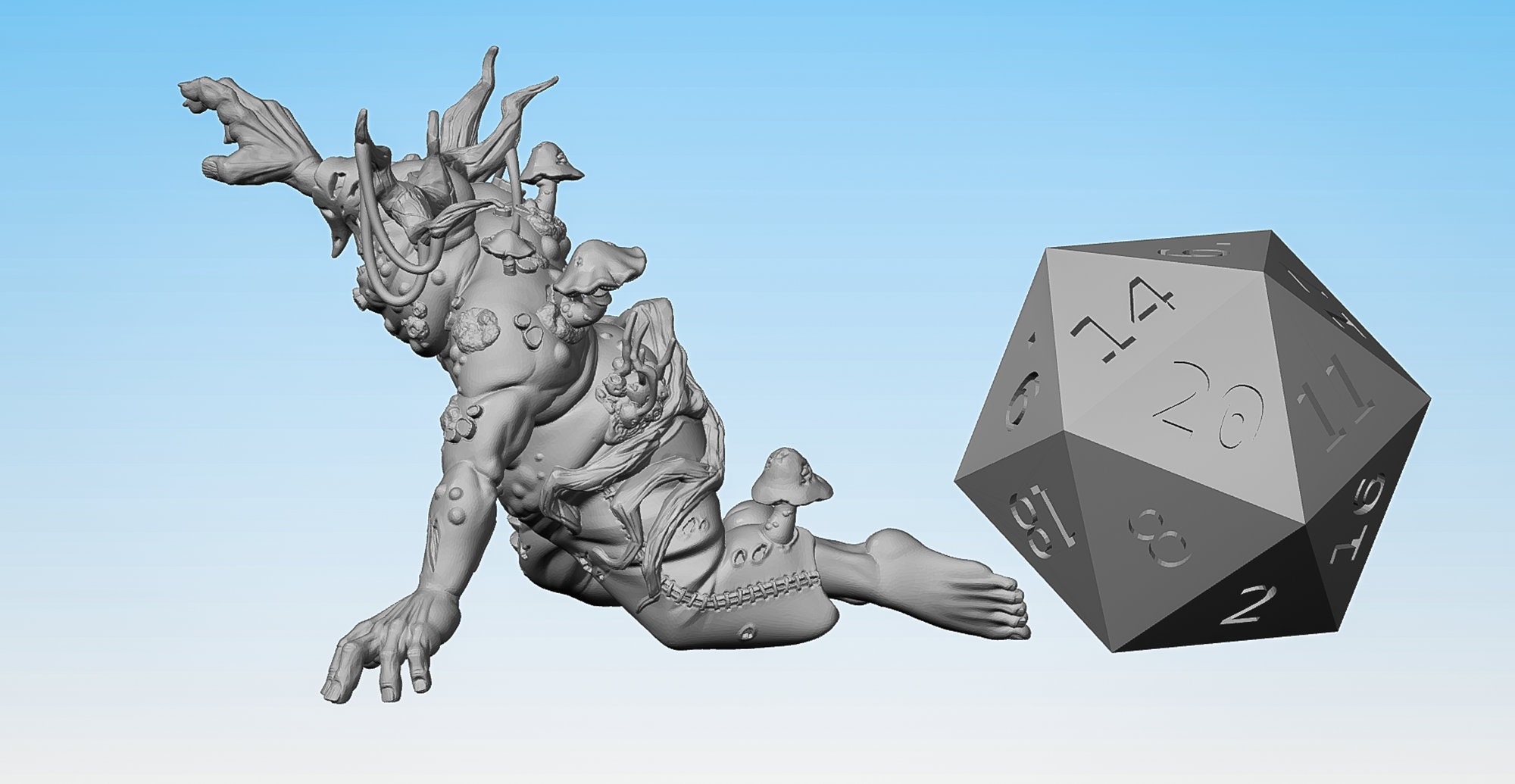 SWAMP ZOMBIE fatty Dungeons and Dragons Dnd - Etsy UK