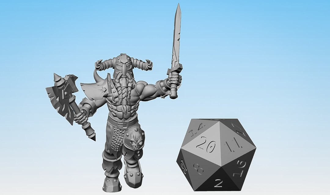 DRAUGR #05 "fighter Sword & Axe" | Dungeons and Dragons | Dnd ...