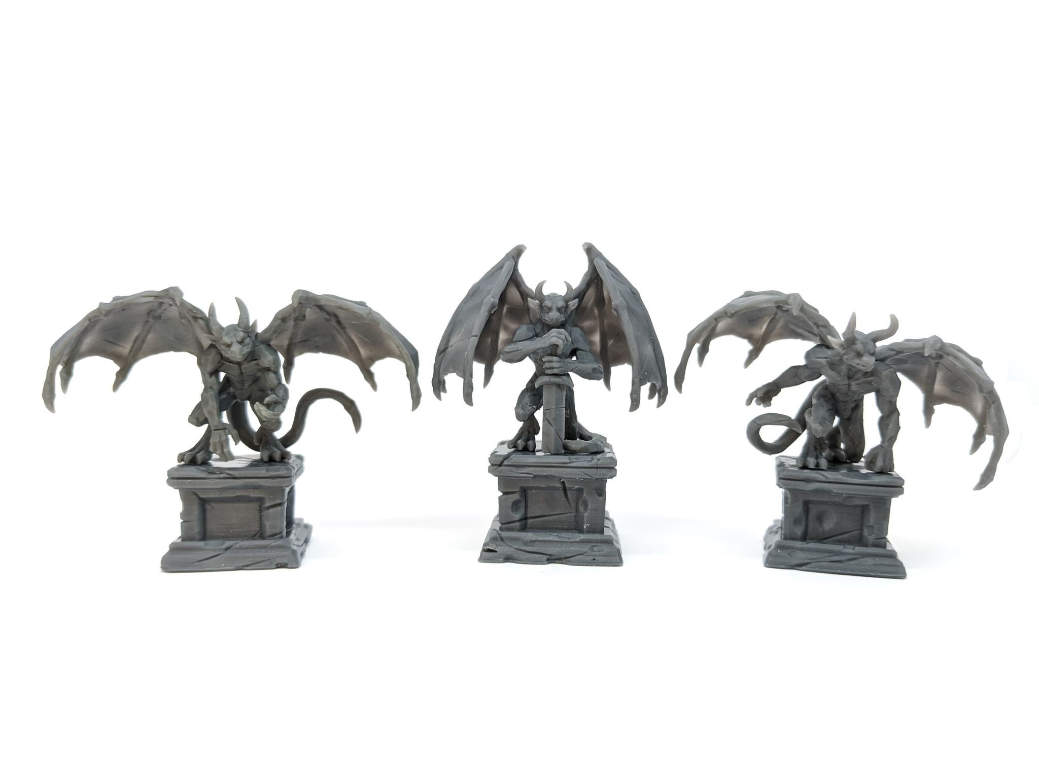 GARGOYLE PETRIFIED 02 Von 03 3D Print Mini Resin | Etsy