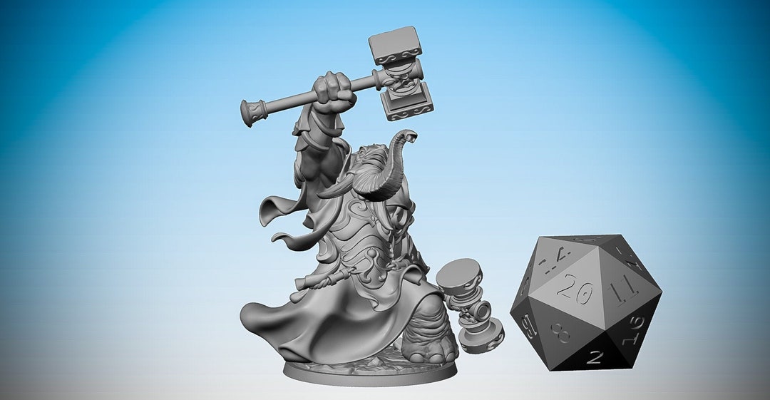 LOXODON PALADIN | Dungeons and Dragons | Dnd | Pathfinder | Tabletop ...