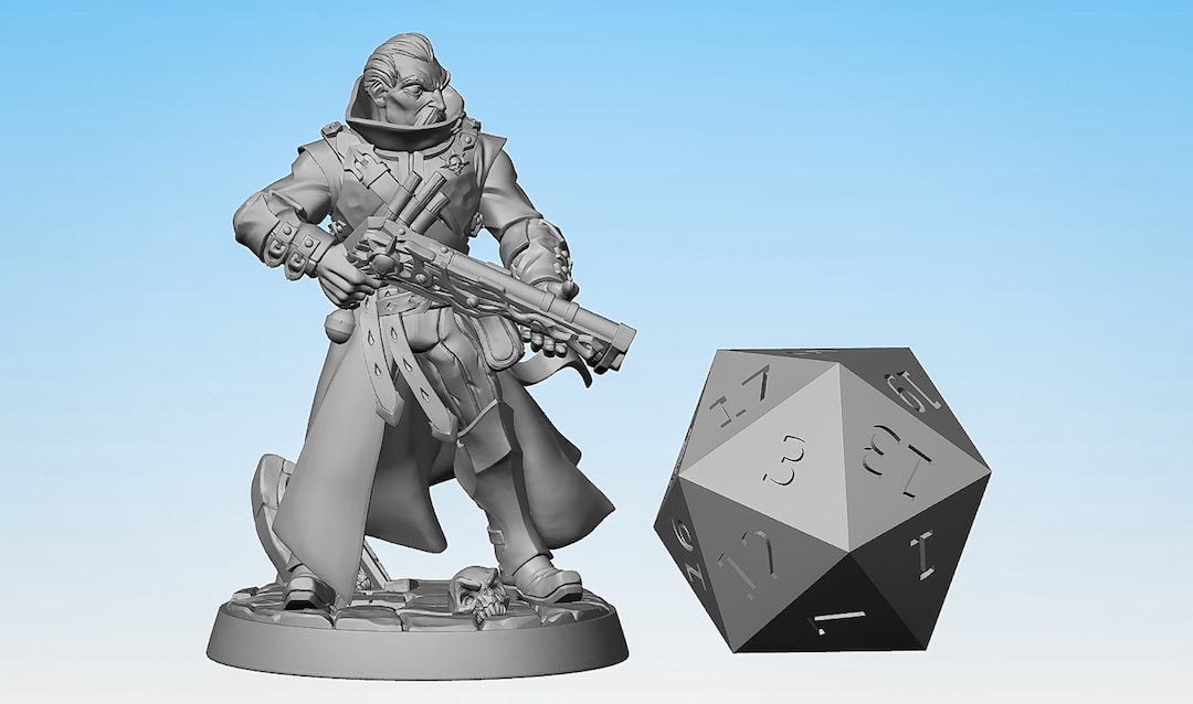 DEMON HUNTER (C) "rifle" | Dungeons and Dragons | Dnd | Pathfinder ...