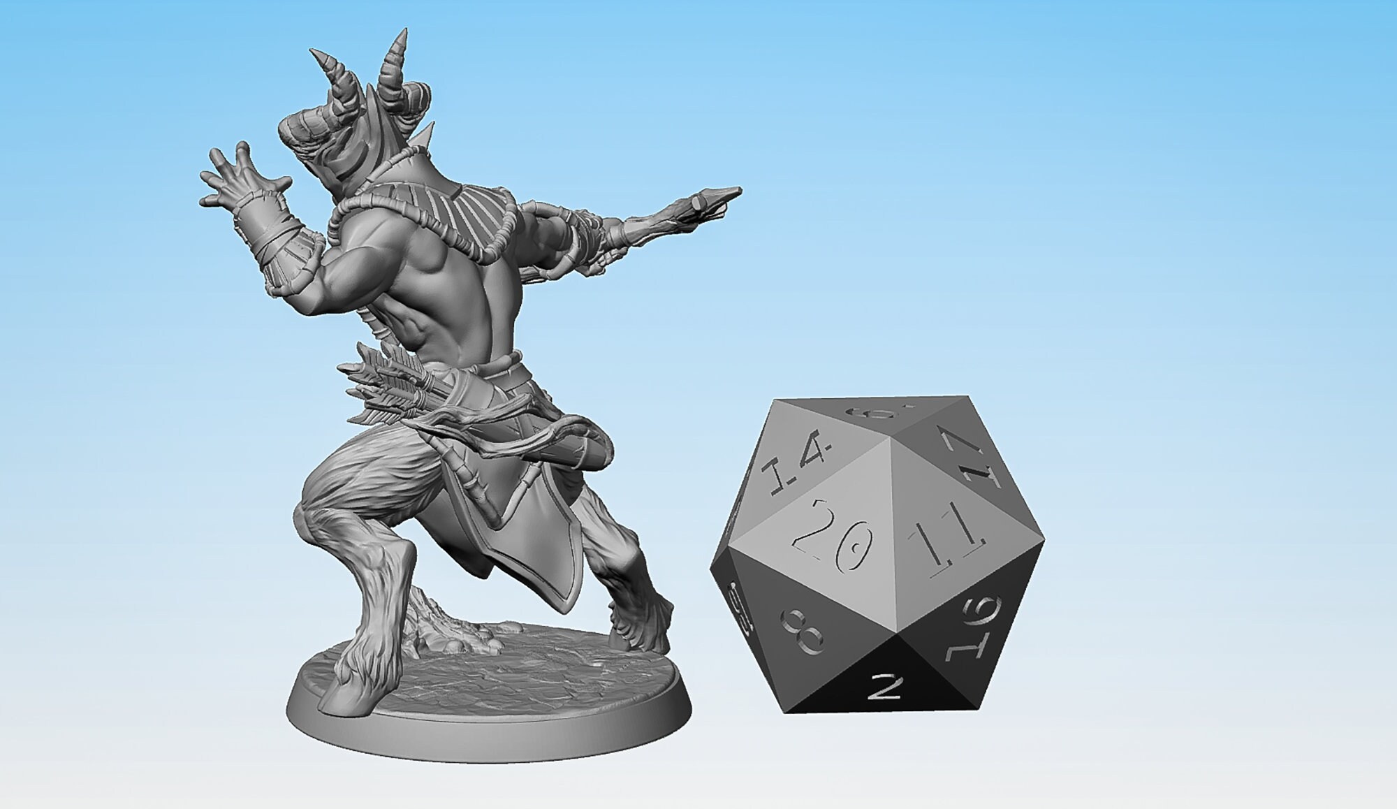 SATYR B Ranger Bow Dungeons and Dragons DnD | Etsy