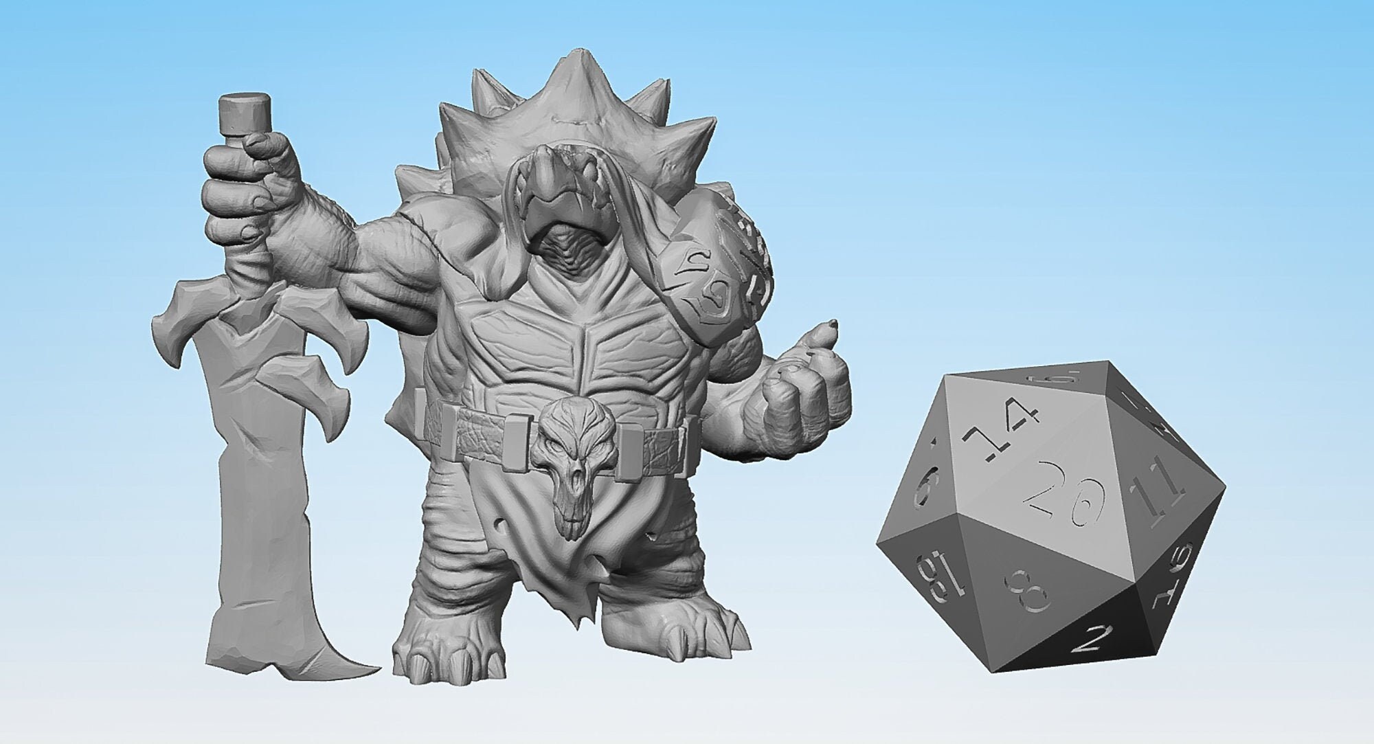 TORTLE death Knight Dungeons and Dragons Dnd - Etsy