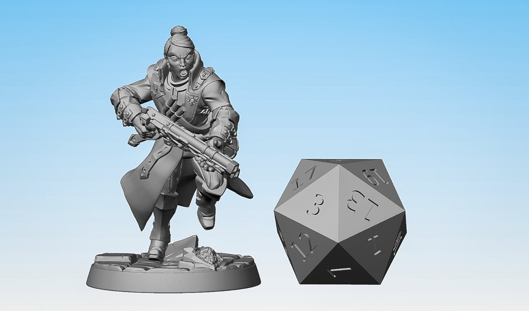 DEMON HUNTER F rifle Dungeons and Dragons - Etsy