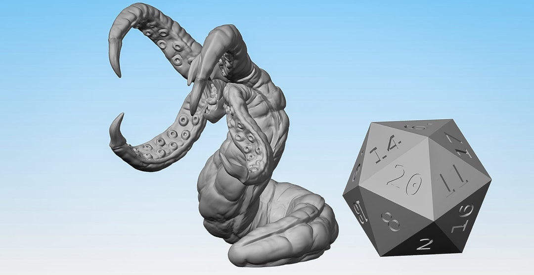 GRICK MONSTER | Dungeons and Dragons | DnD | Pathfinder | Tabletop ...