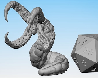 Grick Dnd Monster Graboid 28mm or 32mm Miniatures for - Etsy