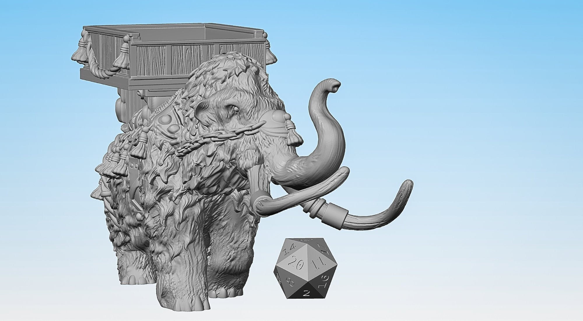 WAR MAMMOTH Dungeons and Dragons DnD Pathfinder | Etsy