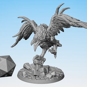 Boss DIRE RAVEN | Dungeons and Dragons | Dnd | Pathfinder | Tabletop ...