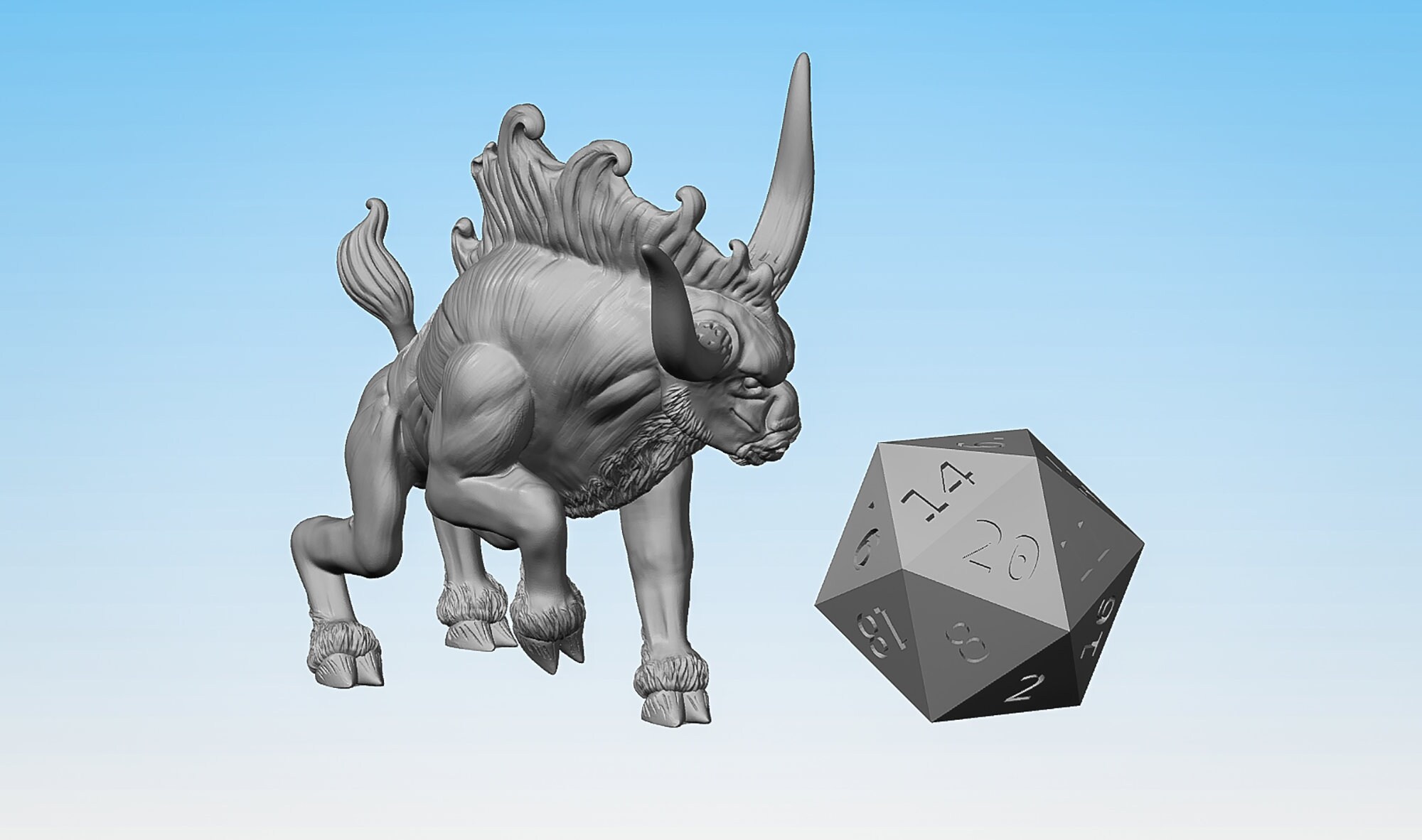 BULL Dungeons and Dragons Dnd Pathfinder Tabletop | Etsy