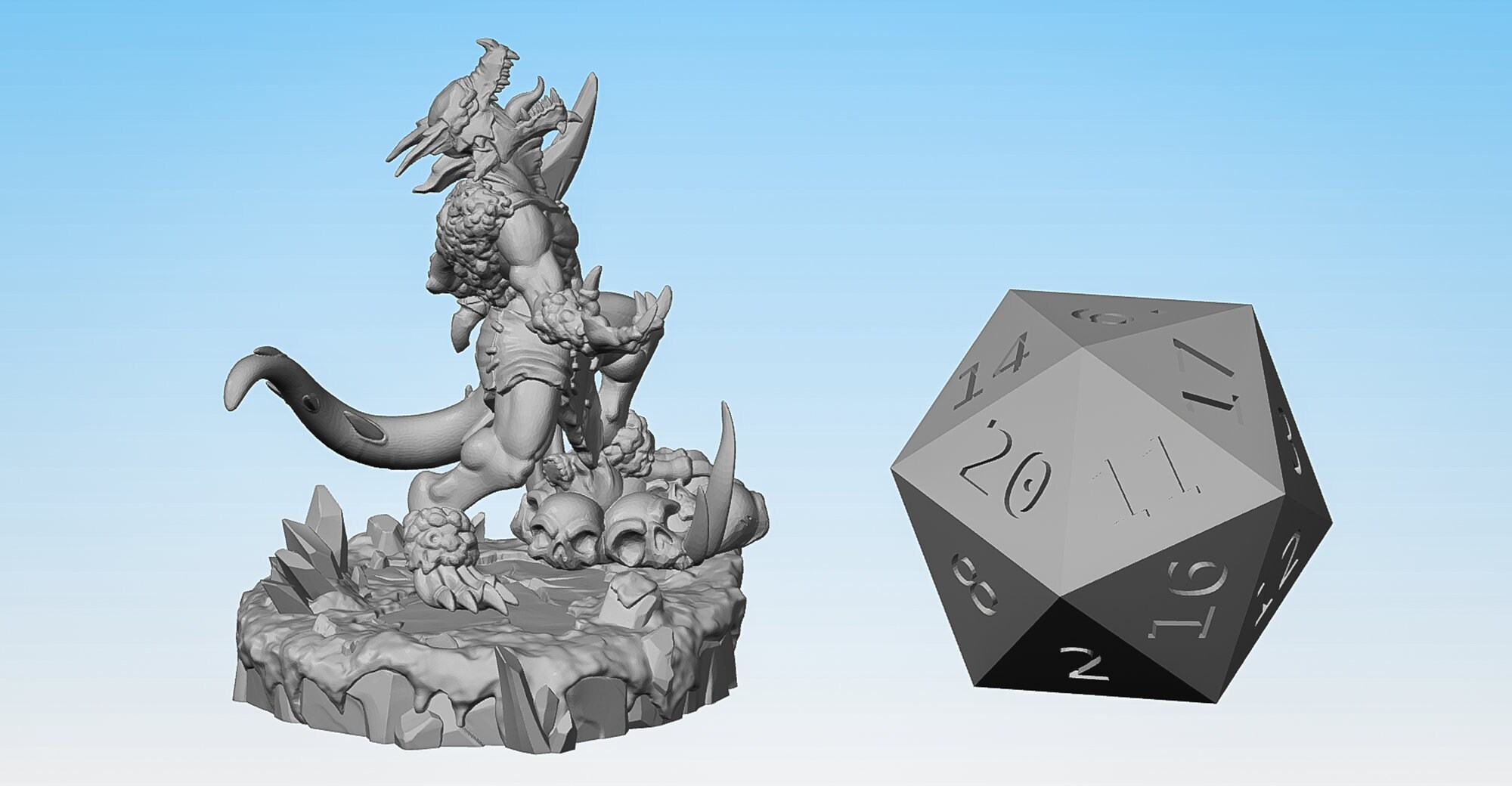 FROST KOBOLD angry Dungeons and Dragons Dnd - Etsy UK