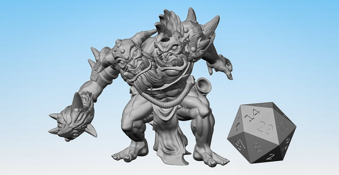 ETTIN GIANT "i'm With Stupid" | Dungeons and Dragons | Dnd | Pathfinder ...