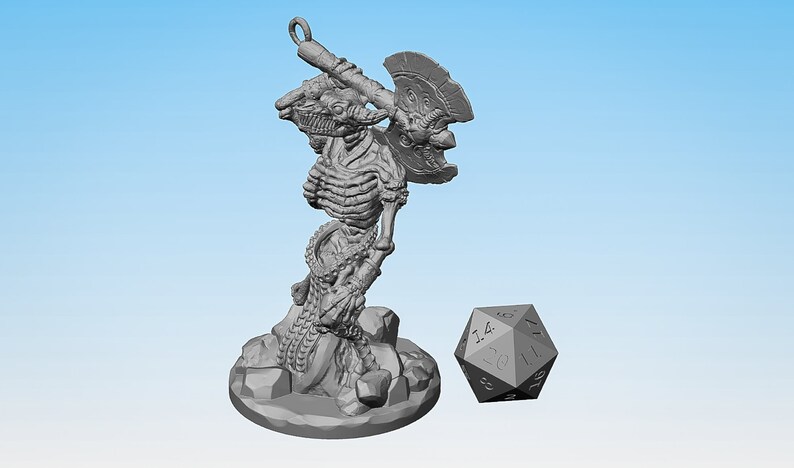MINOTAUR skeleton Dungeons and Dragons Dnd - Etsy