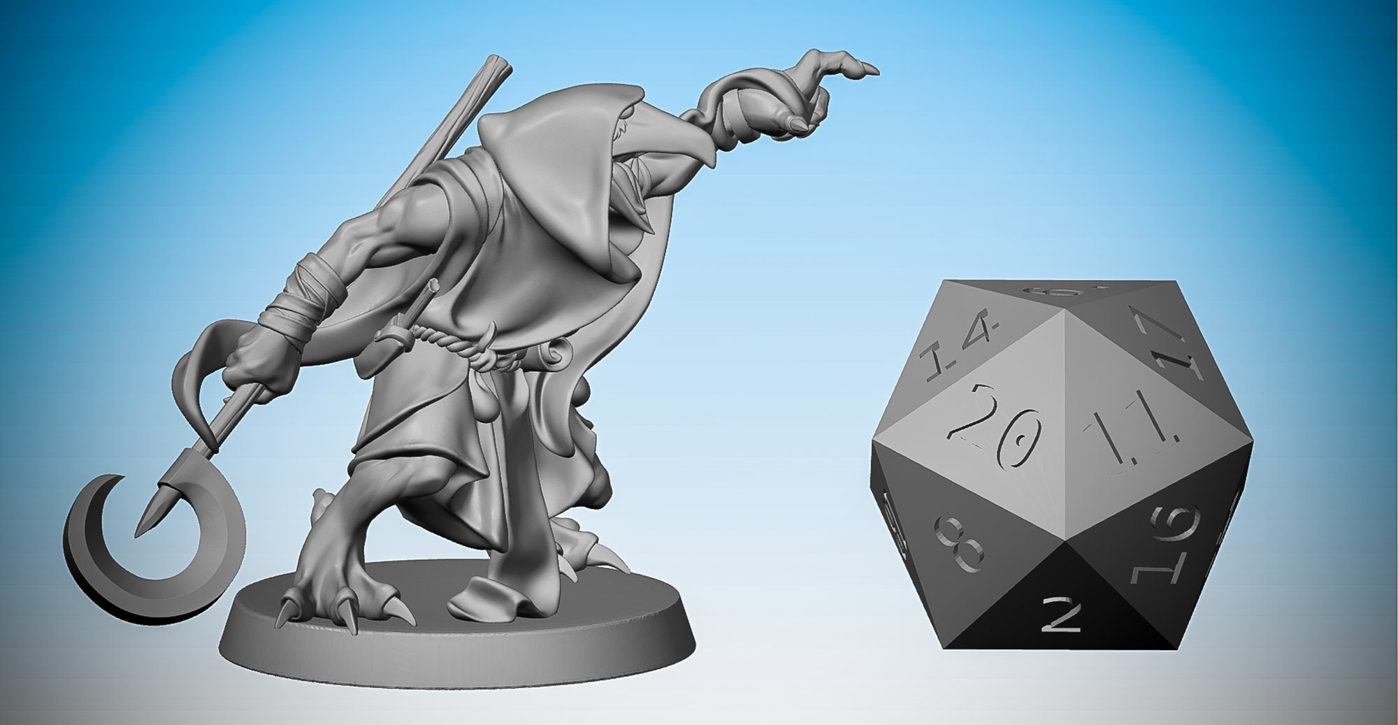 KENKU CLERIC Wizard Sorcerer Dungeons and Dragons Dnd - Etsy