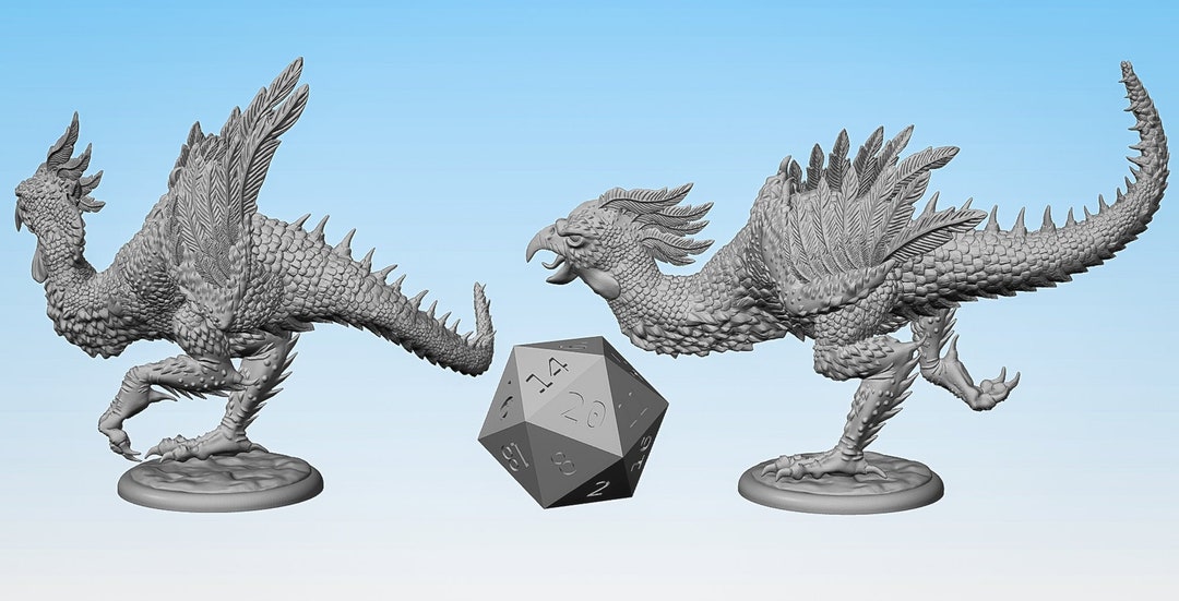 COCKATRICE (2 Versions) | Dungeons and Dragons | Dnd | Pathfinder ...