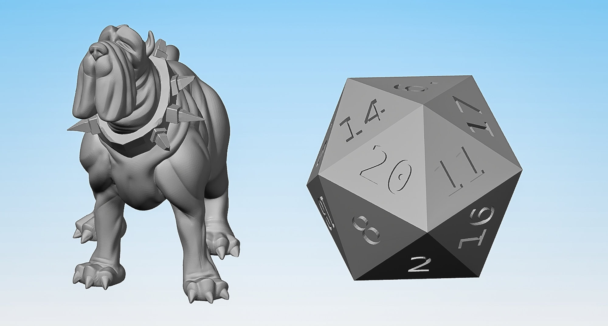 MASTIFF COMPANION Dungeons and Dragons Dnd Pathfinder - Etsy