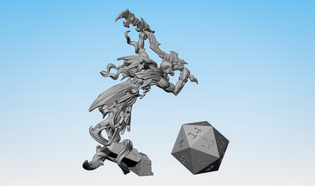 MELEE SPECTER A Dungeons and Dragons Dnd Pathfinder Tabletop RPG Hero ...