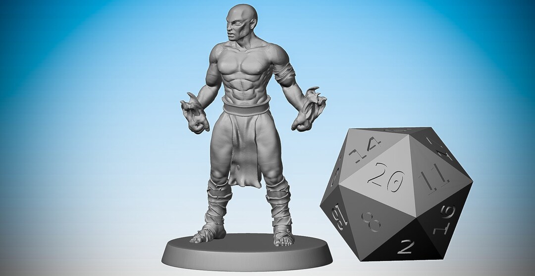 CULTIST of FIRE "monk Firefist" | Dungeons and Dragons | Dnd ...