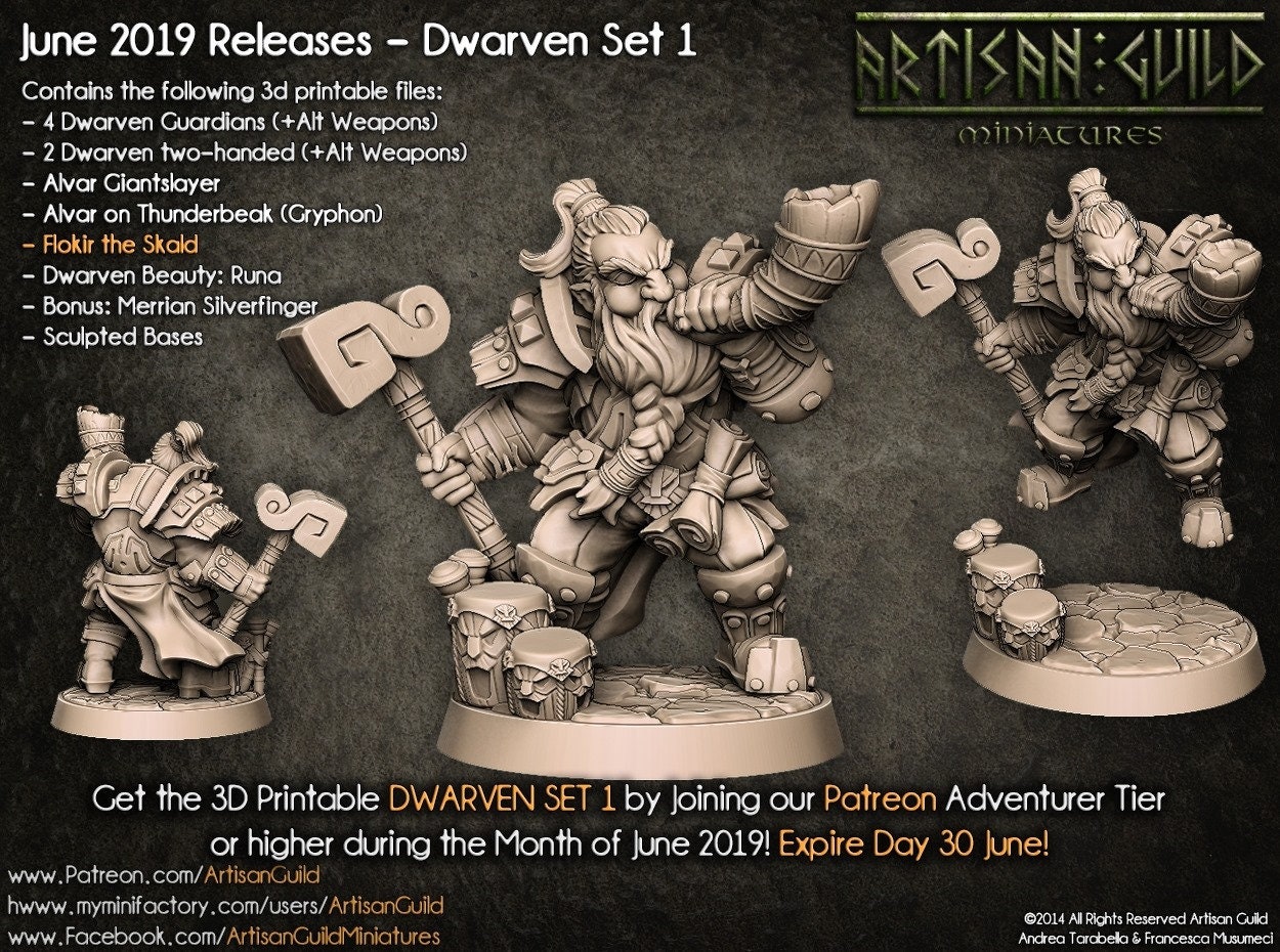 DWARF hammer & Horn Dungeons and Dragons Dnd - Etsy