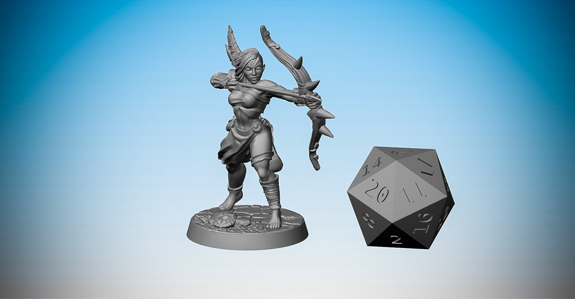 AMAZON ARCHER 01 of 03 Dungeons and Dragons Dnd - Etsy UK