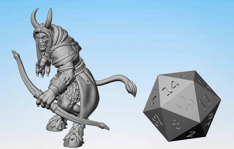 SATYR Ranger Dungeons and Dragons DnD | Etsy