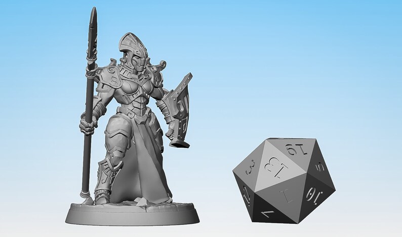 WARFORGED golem Simulacrum Troop E spear & - Etsy UK