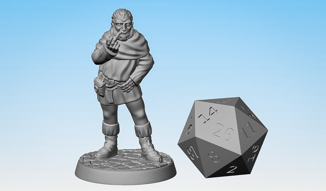 FARMER pipe Smoker Townsfolk Npc Dungeons and Dragons Dnd Pathfinder ...