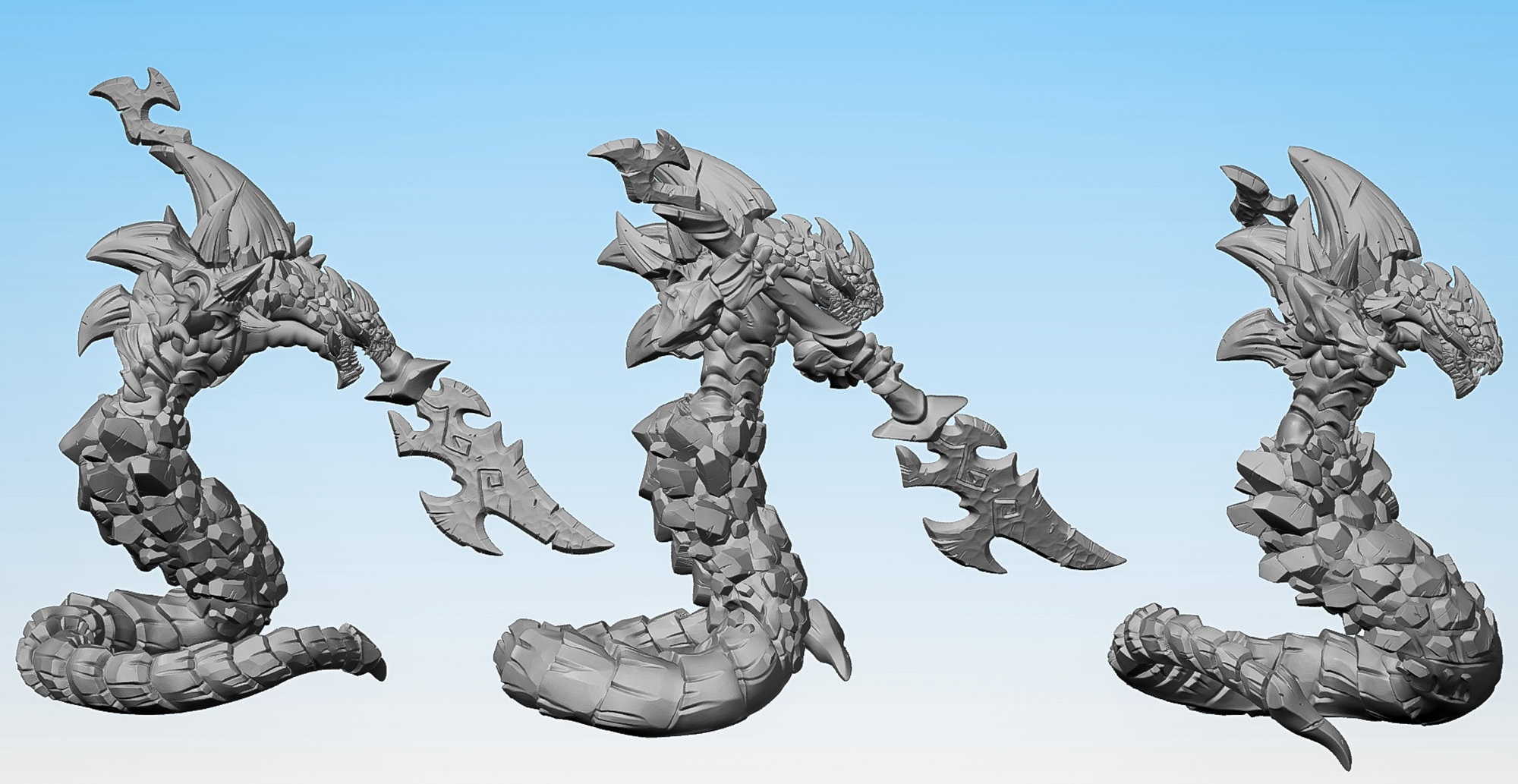 FIRE SALAMANDER 3 Versions Dungeons and Dragons Dnd - Etsy Finland