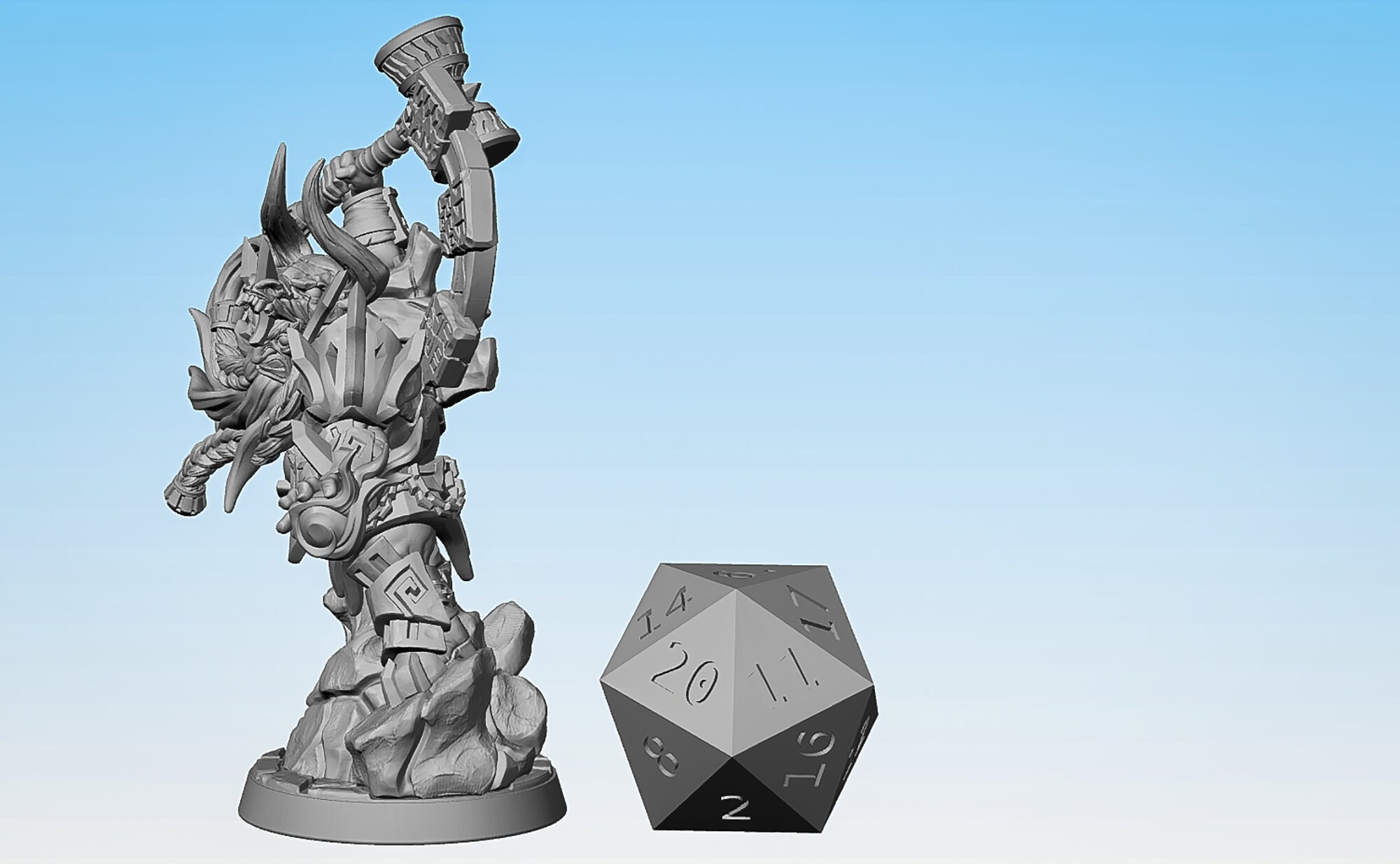 DWARF WARRIOR runakk Forgemaster 2 Versions - Etsy