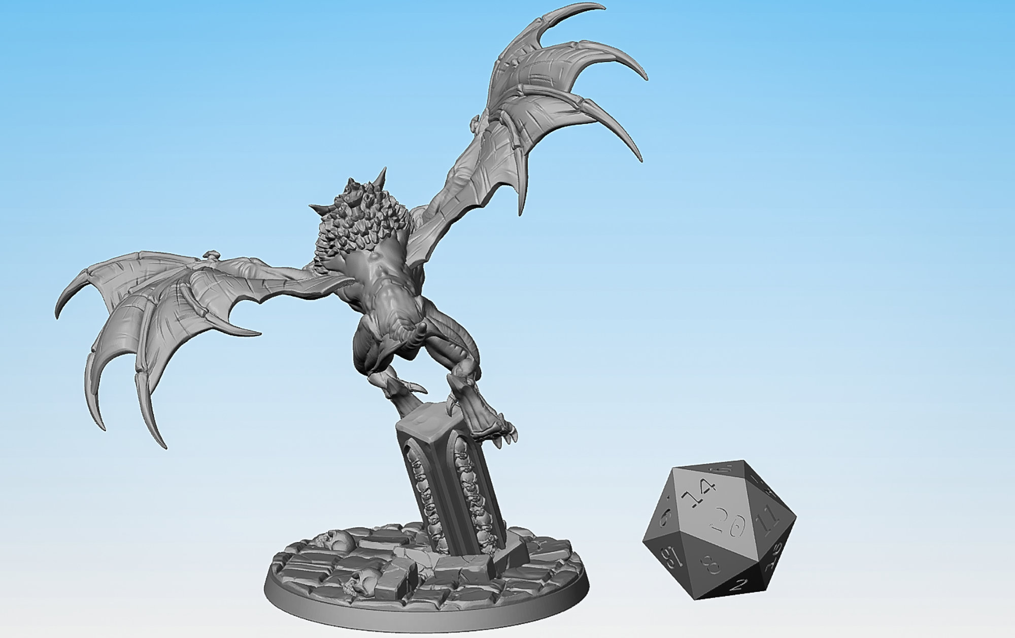 DIRE BAT bloodfiend A Dungeons and Dragons Dnd - Etsy