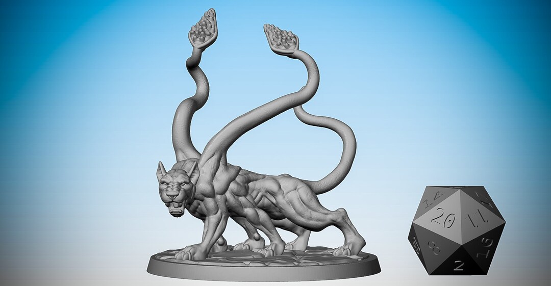 DISPLACER BEAST | Dungeons and Dragons | Dnd | Pathfinder | Tabletop ...