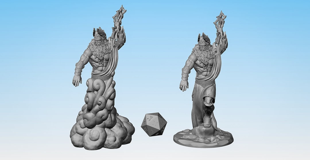 ZEUS (2 Versions) | Dungeons and Dragons | Dnd | Pathfinder | Tabletop ...