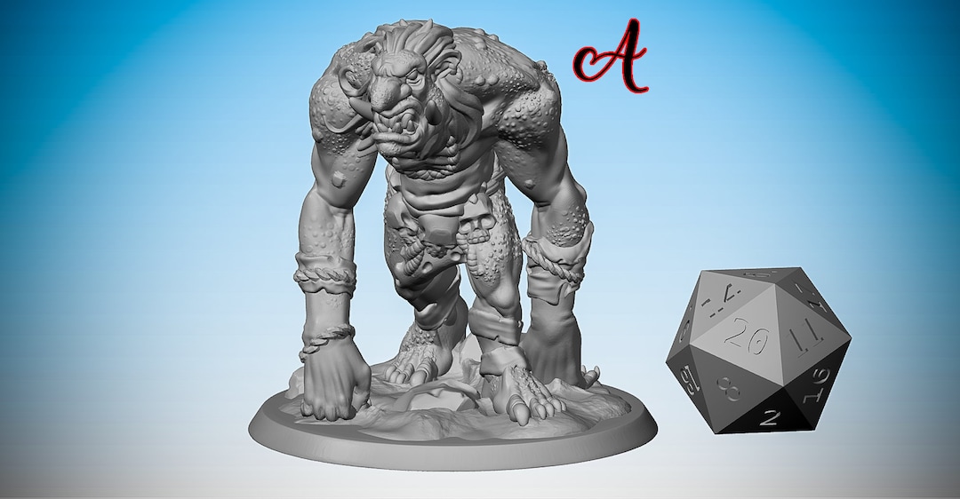 TROLL SWAMP 2 Versions Dnd Dungeons and Dragons Monster Pathfinder ...