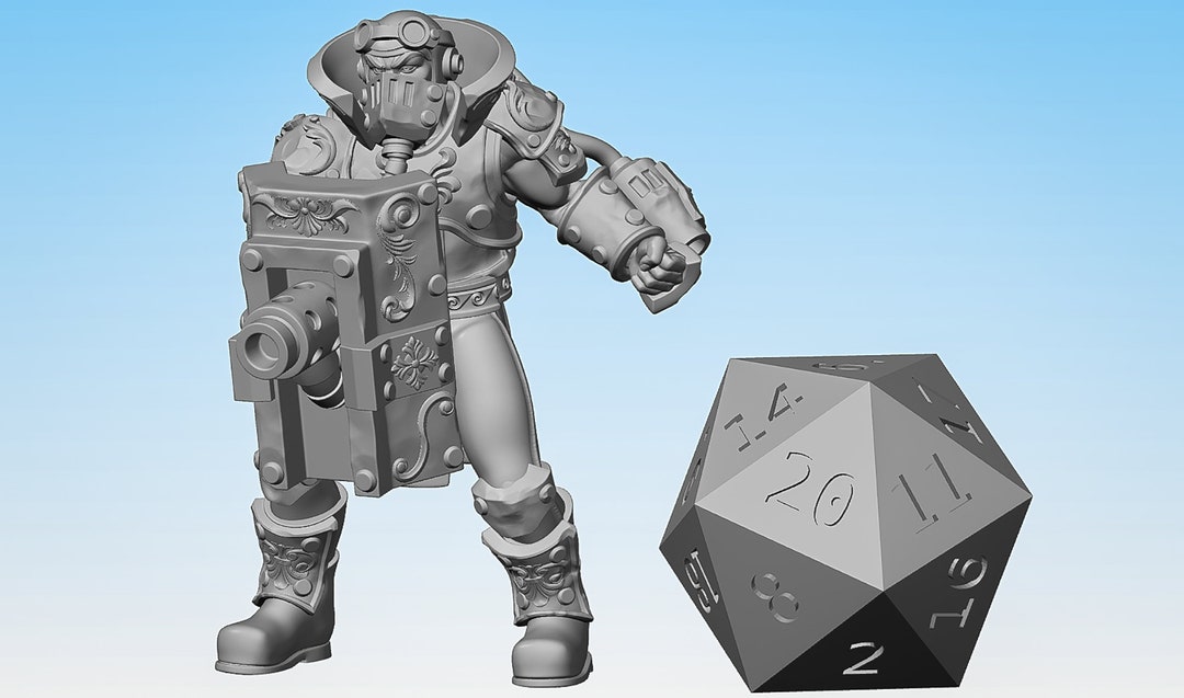 ARTIFICER Grenadier D Dungeons and Dragons DnD Pathfinder Tabletop RPG ...