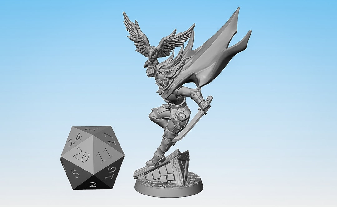 BANDIT THIEF "wendy Greywing" | Dungeons and Dragons | Dnd | Pathfinder ...