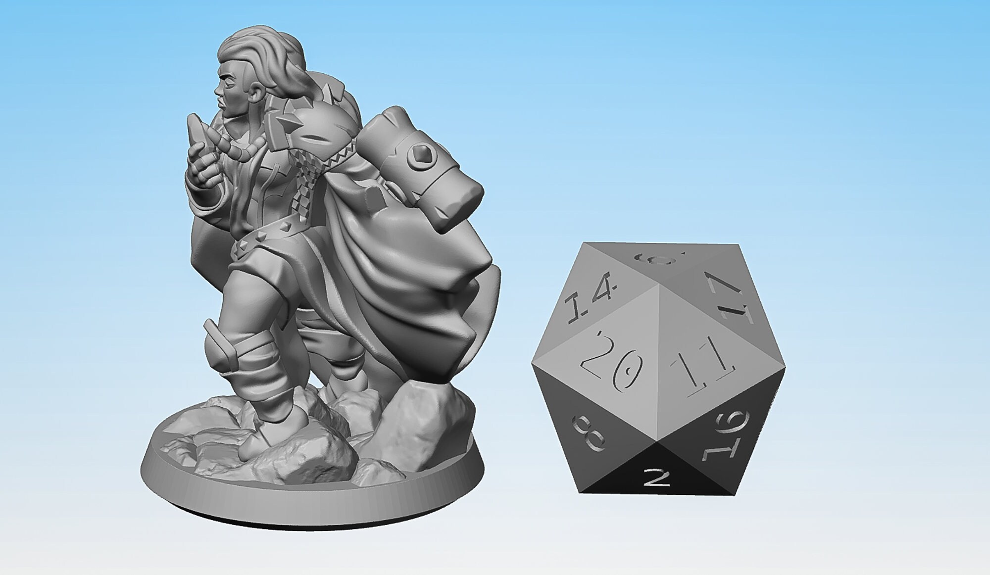 CLERIC f hammer & Symbol Dungeons and Dragons - Etsy