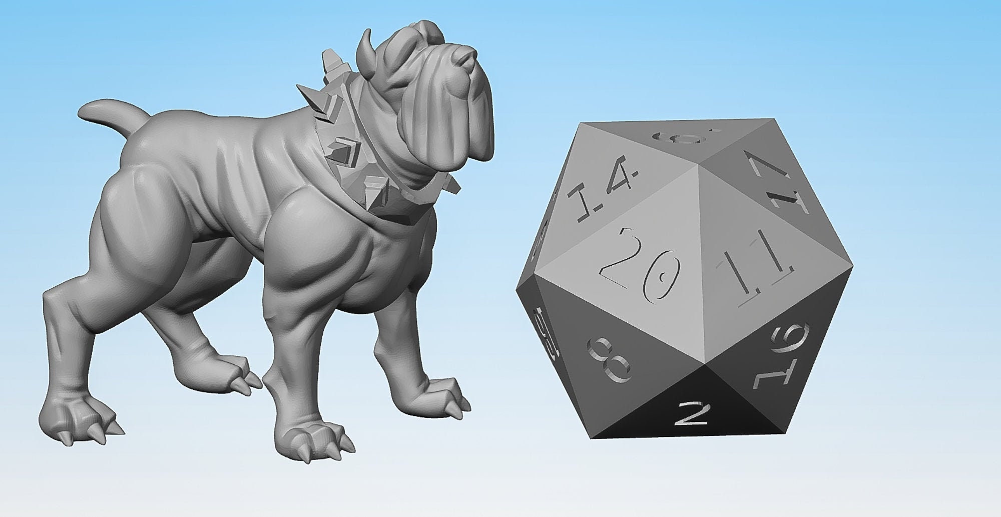 MASTIFF COMPANION Dungeons and Dragons Dnd Pathfinder - Etsy