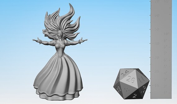 SCREAMING BANSHEE 2 Versions Dungeons and Dragons Dnd - Etsy