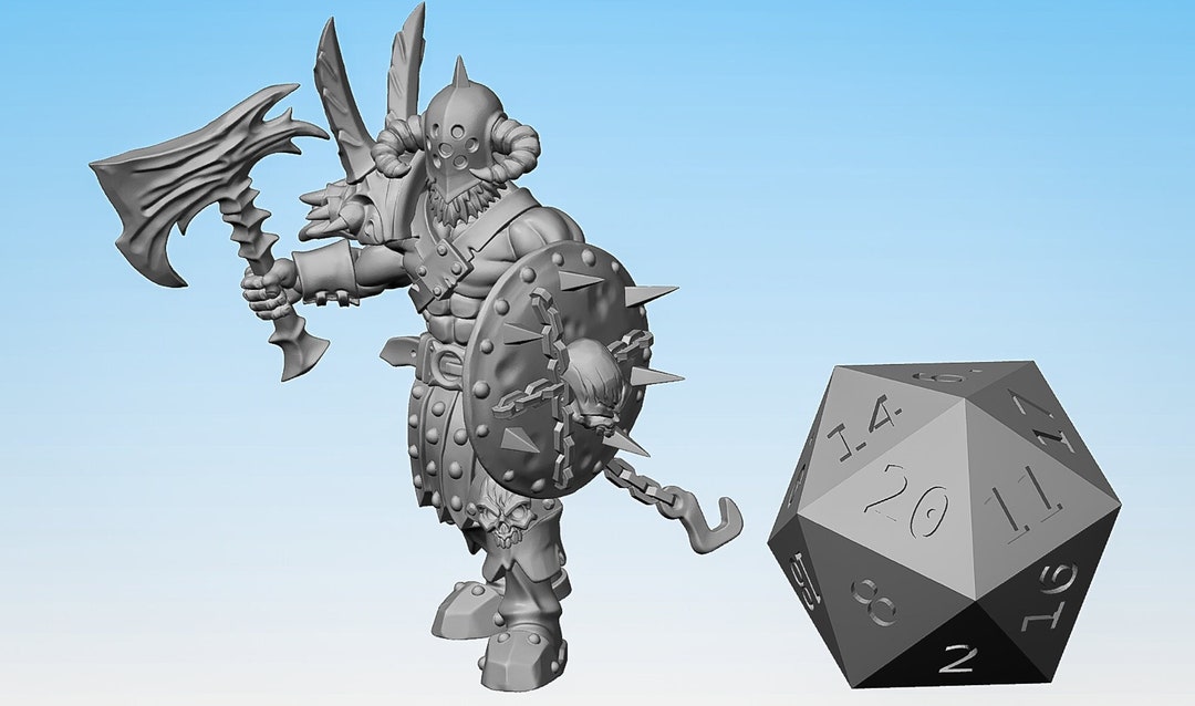 DRAUGR #01 "fighter Axe Shield" | Dungeons and Dragons | Dnd ...