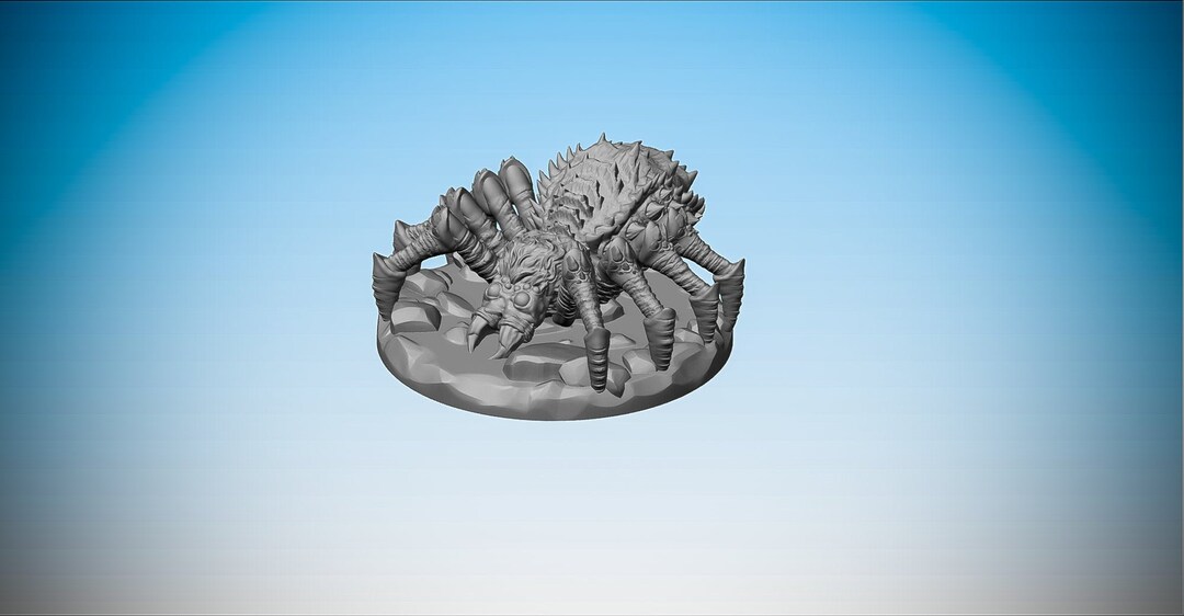 DIRE SPIDER Giant Spider Dungeons and Dragons Dnd - Etsy
