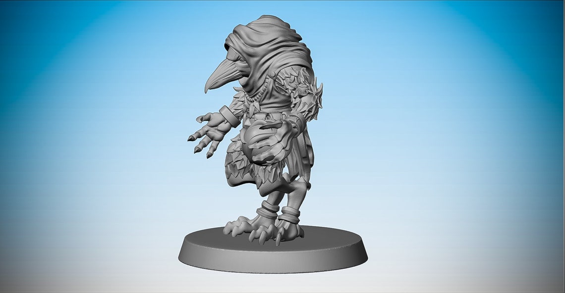 KENKU MAGE Wizard Caster Dungeons and Dragons Dnd - Etsy UK