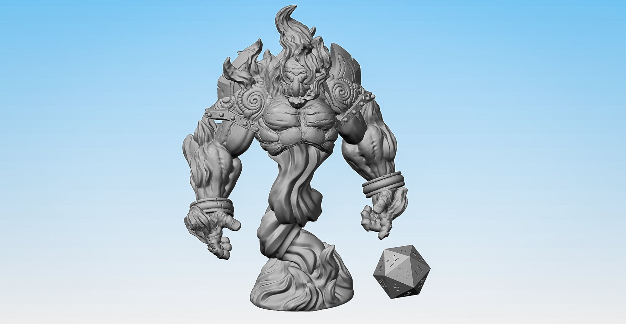 FIRE ELEMENTAL Dungeons and Dragons Dnd Pathfinder - Etsy