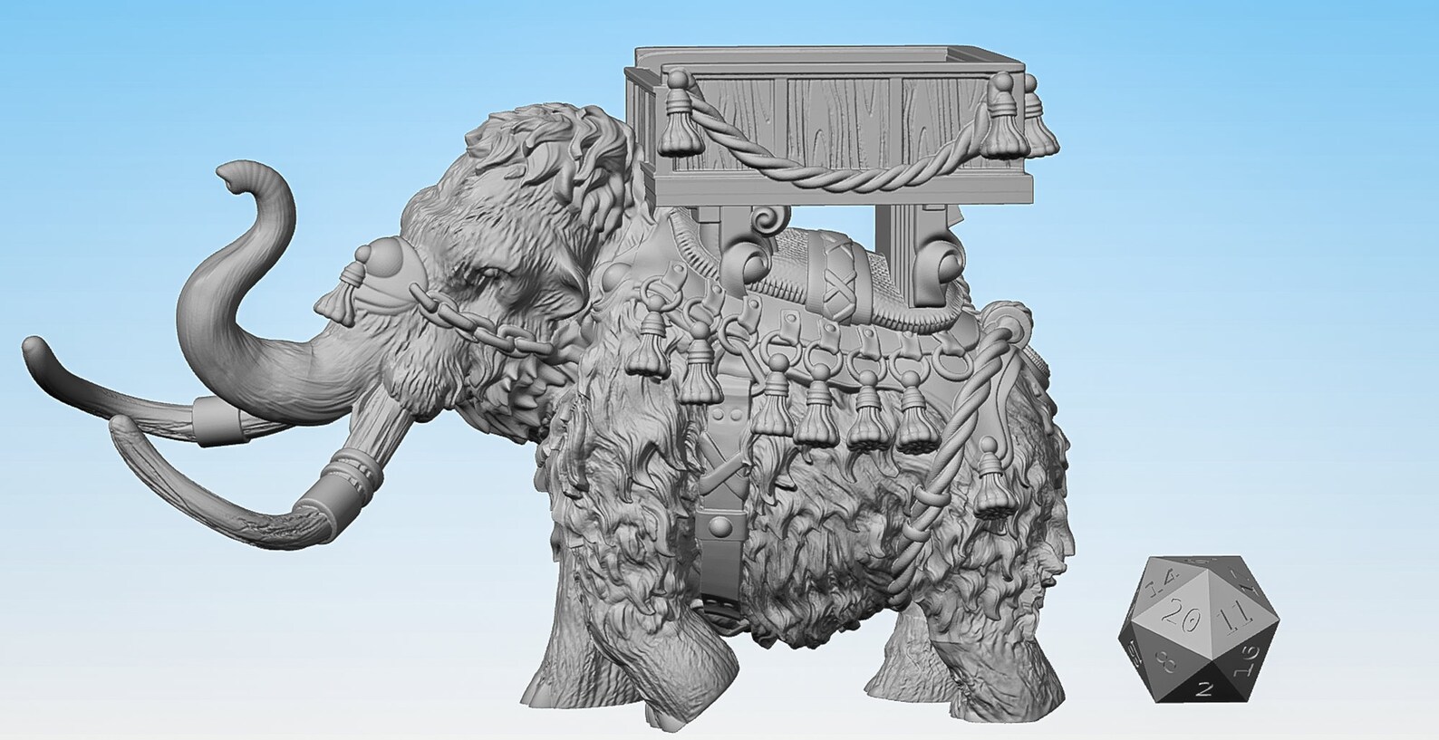 WAR MAMMOTH Dungeons and Dragons DnD Pathfinder | Etsy