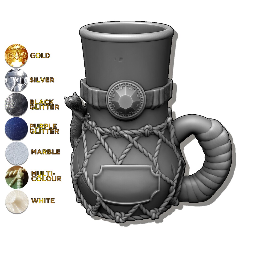 The WIZARD | Mythic Mug | Larp | Gaming Zubehör | Tabletop | Dice Cup ...
