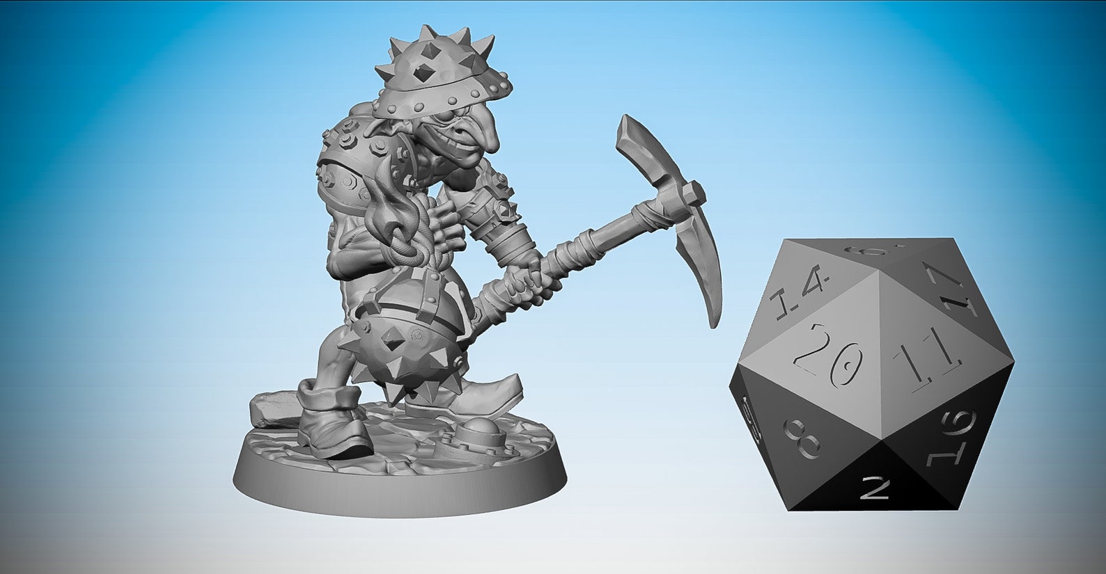 GOBLIN pickaxe & Bomb Dungeons and Dragons Dnd - Etsy UK