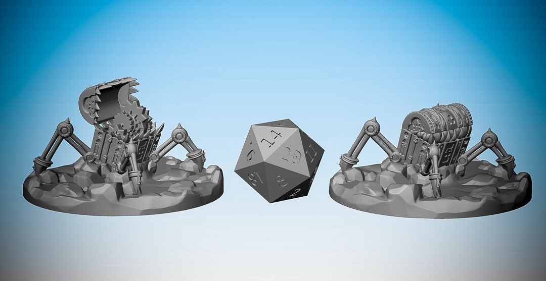 CLOCKWORK MIMIC 2 Versions Dungeons and Dragons Dnd Pathfinder Tabletop ...