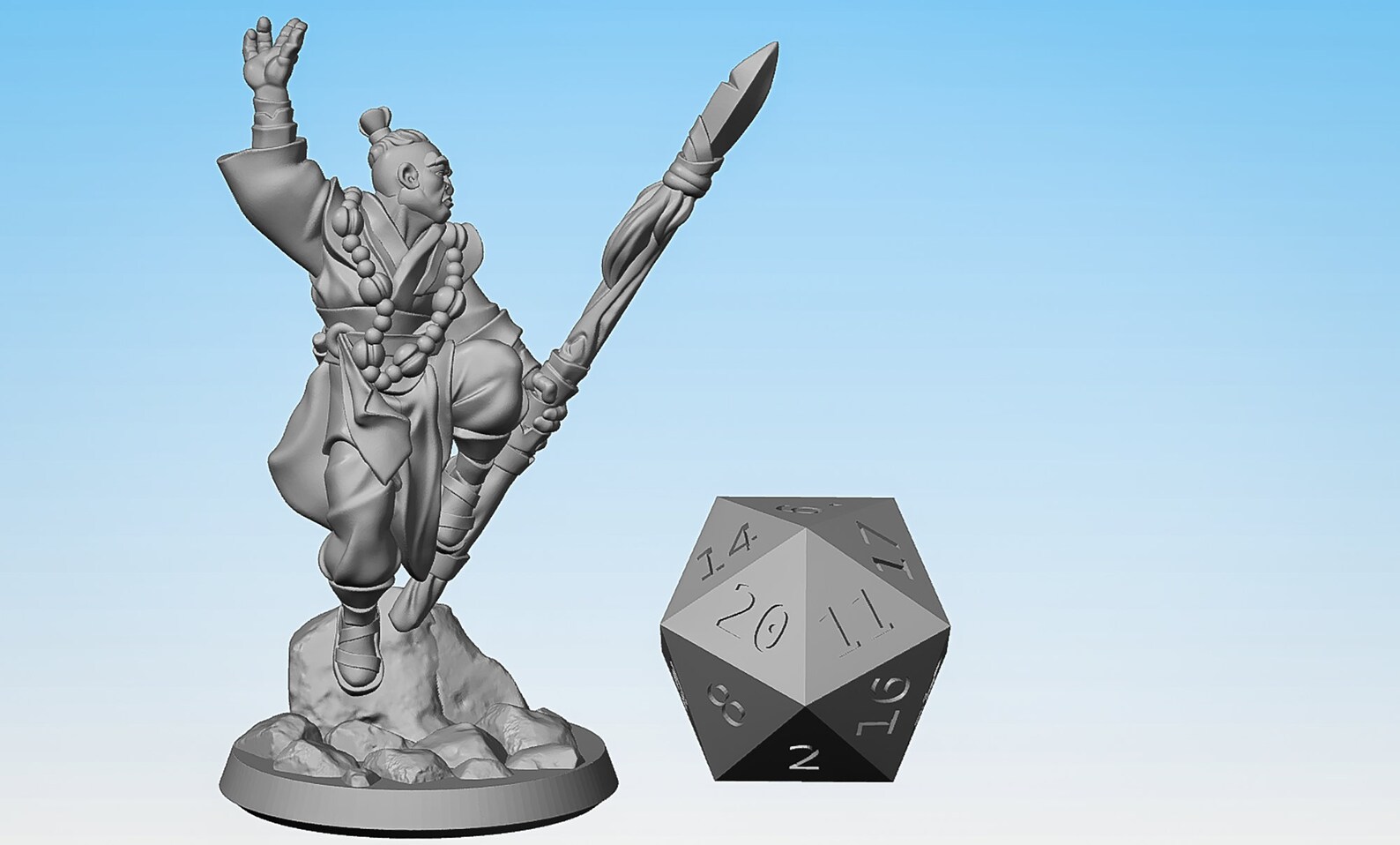 MONK monkey Style Dungeons and Dragons Dnd - Etsy UK