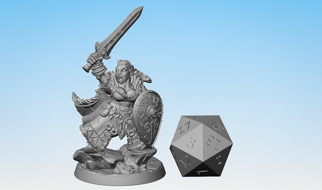DWARF HEROINE "gerta Jarl of Huskald" | Dungeons and Dragons | Dnd ...