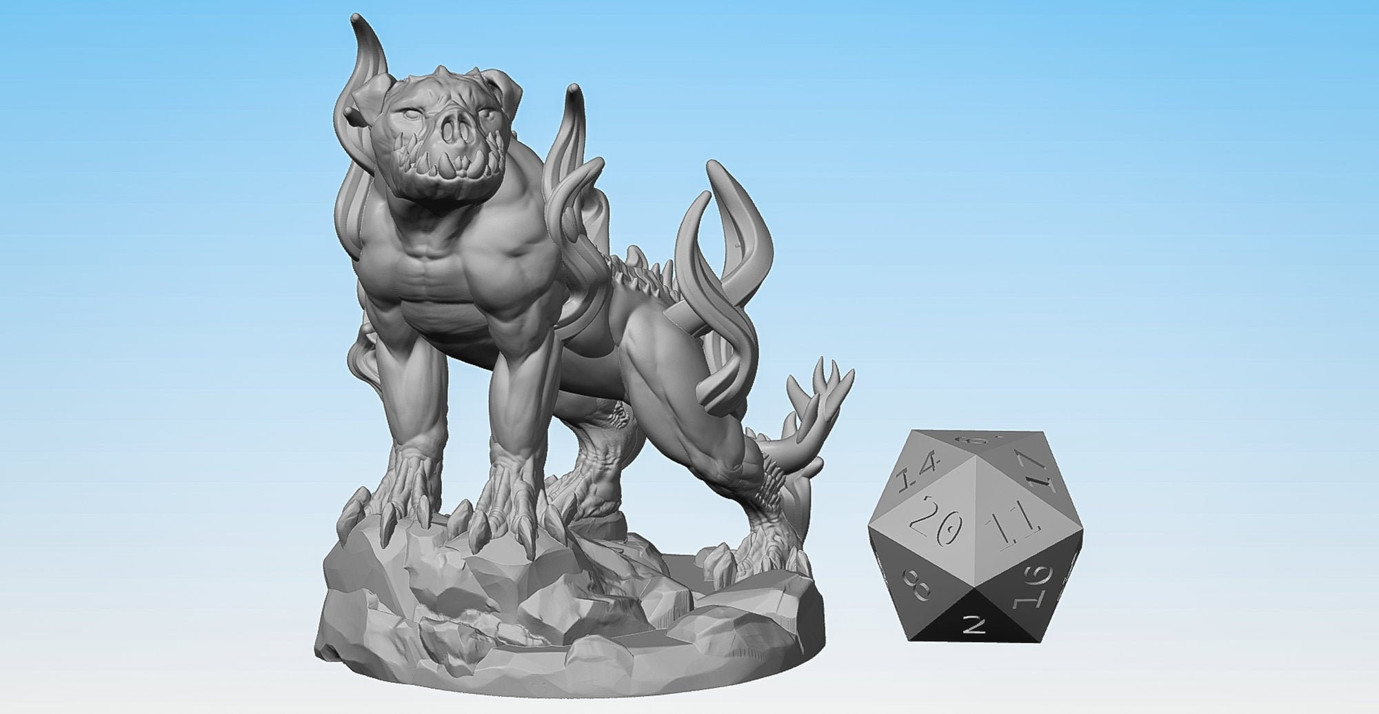 SHADOW MASTIFF 2 Sizes Dungeons and Dragons Dnd - Etsy